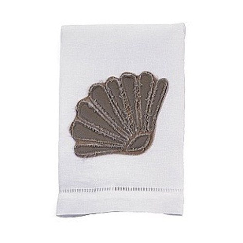 Scallop Shell Linen Towel – Zonnerhall